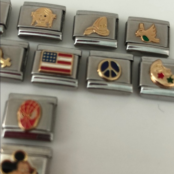 NOMINATIONS | Jewelry | Italian Charms Stainless Steel Manuel Zedpasant ...